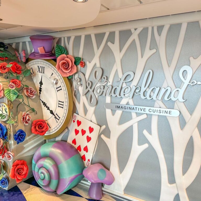 Royal Caribbean's Wonderland Imaginative Cuisine (Full Guide, Menu ...