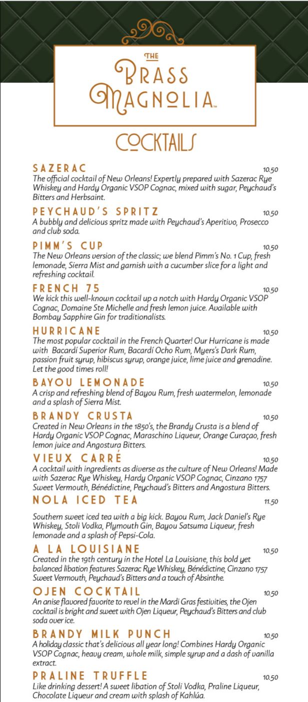 Carnival Drinks Menu And Prices Revealed! - CruiseOverload