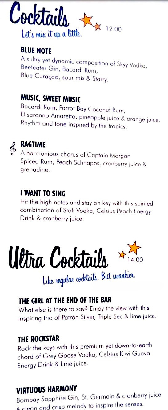 Carnival Drinks Menu And Prices Revealed! - CruiseOverload