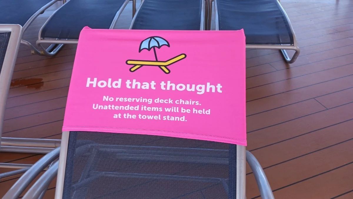 11 Strategies to Outsmart Chair Hogs on Your Next Cruise - CruiseOverload