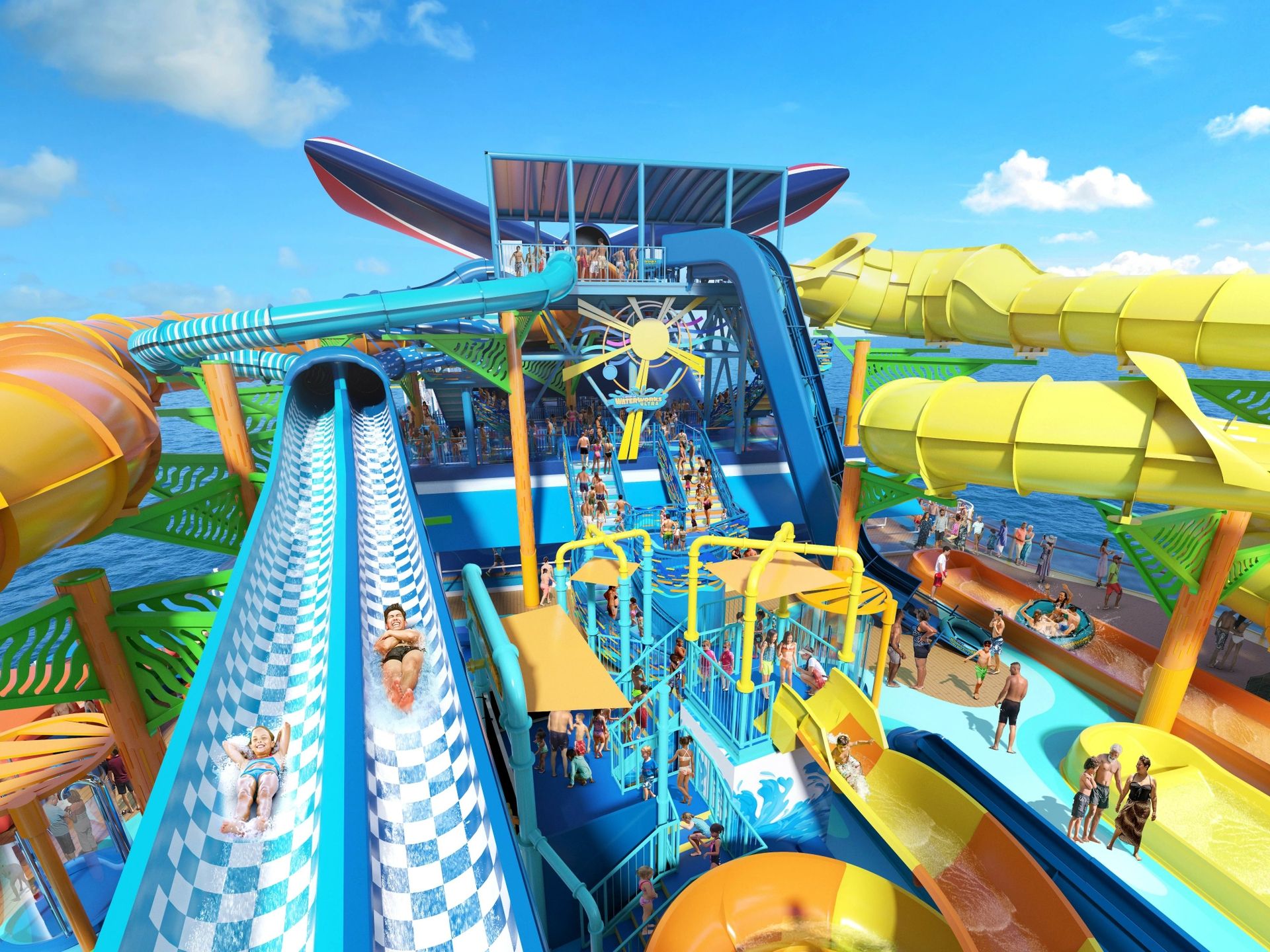 First Look at Carnival Festivale and the Biggest Waterpark in the Fleet ...